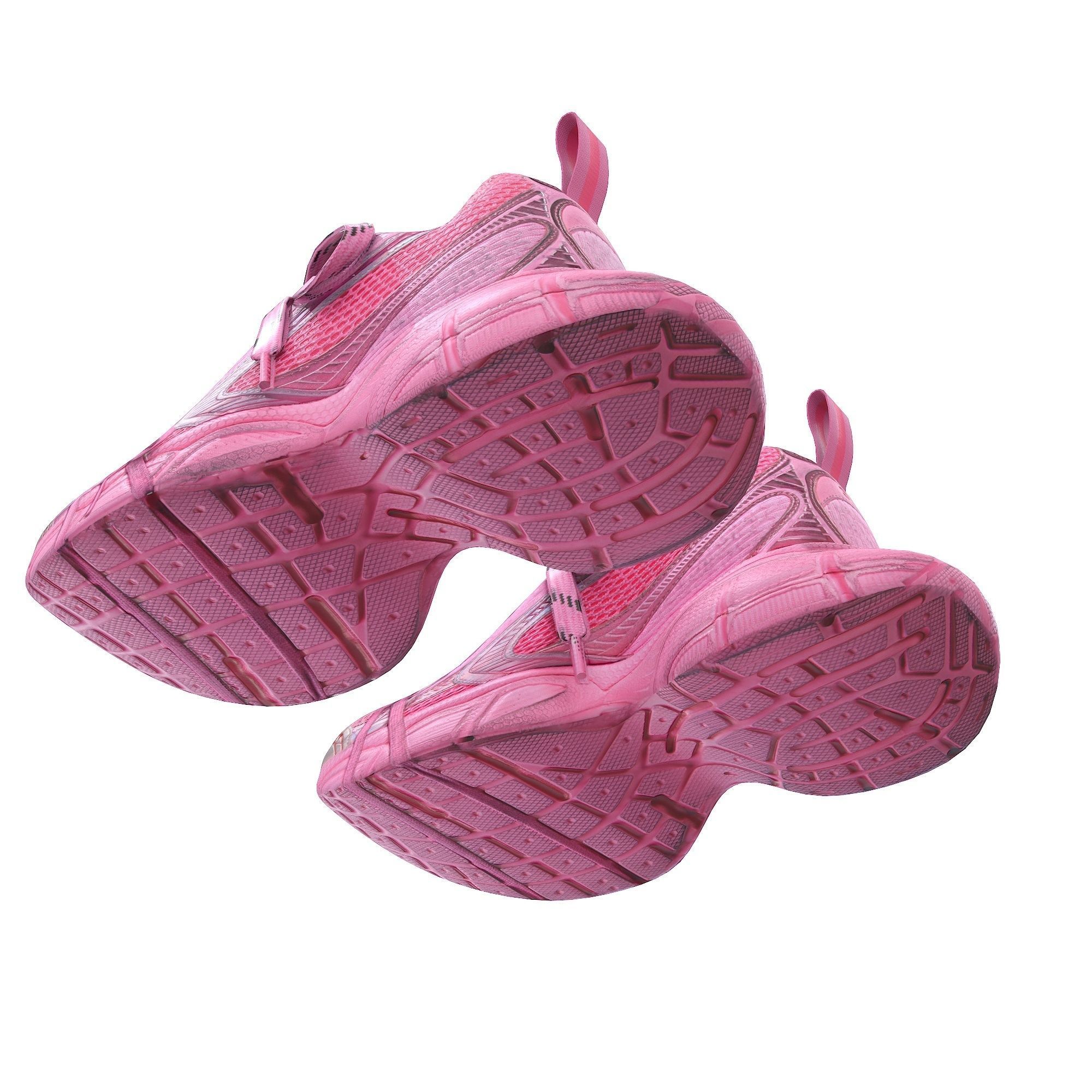 3D model Balenciaga 3XL Sneaker in Pink VR / AR / low-poly | CGTrader