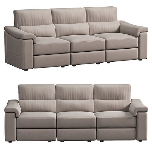 Rock Sofa By Natuzzi 3D model | CGTrader