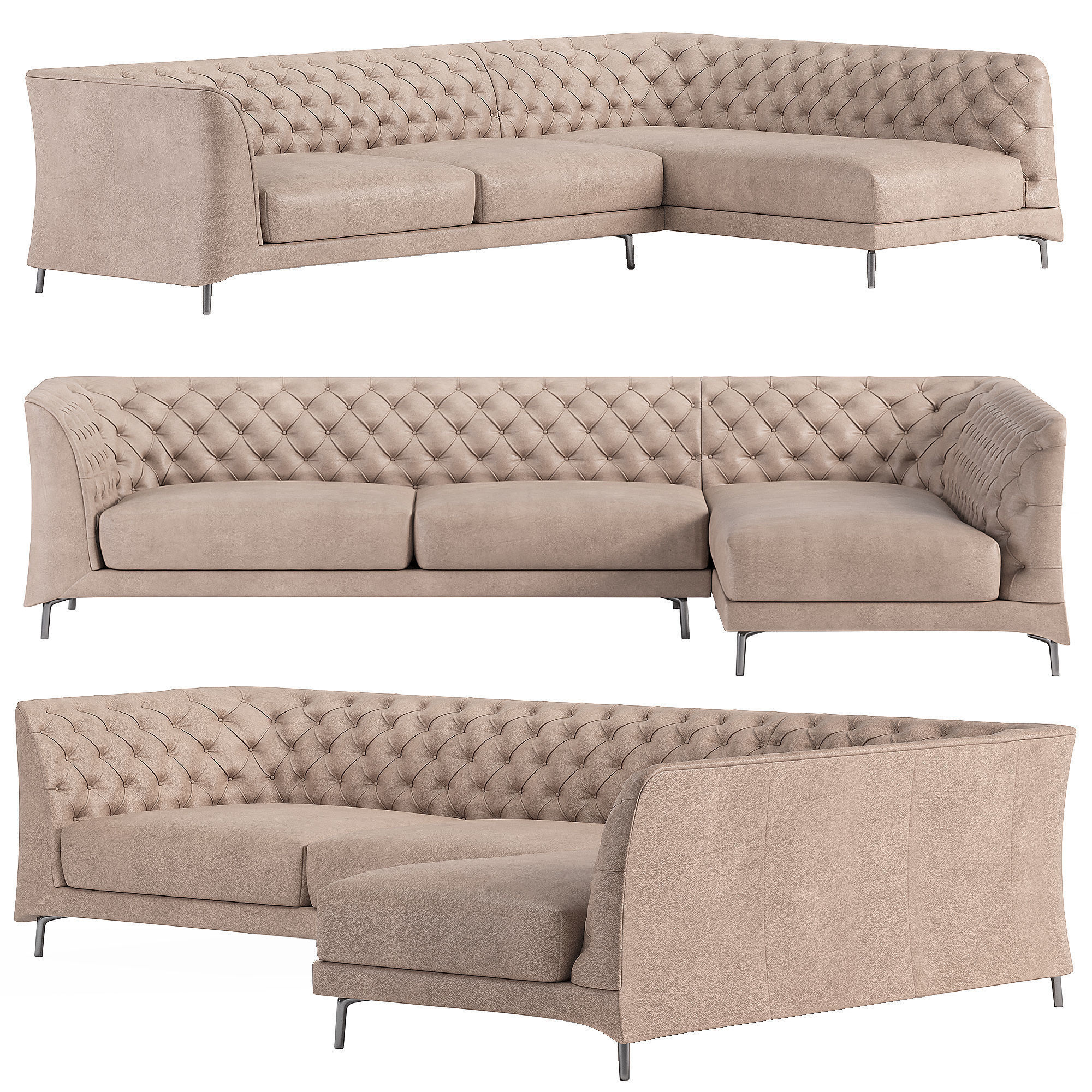 La scala Sofa by Natuzzi 3D model | CGTrader