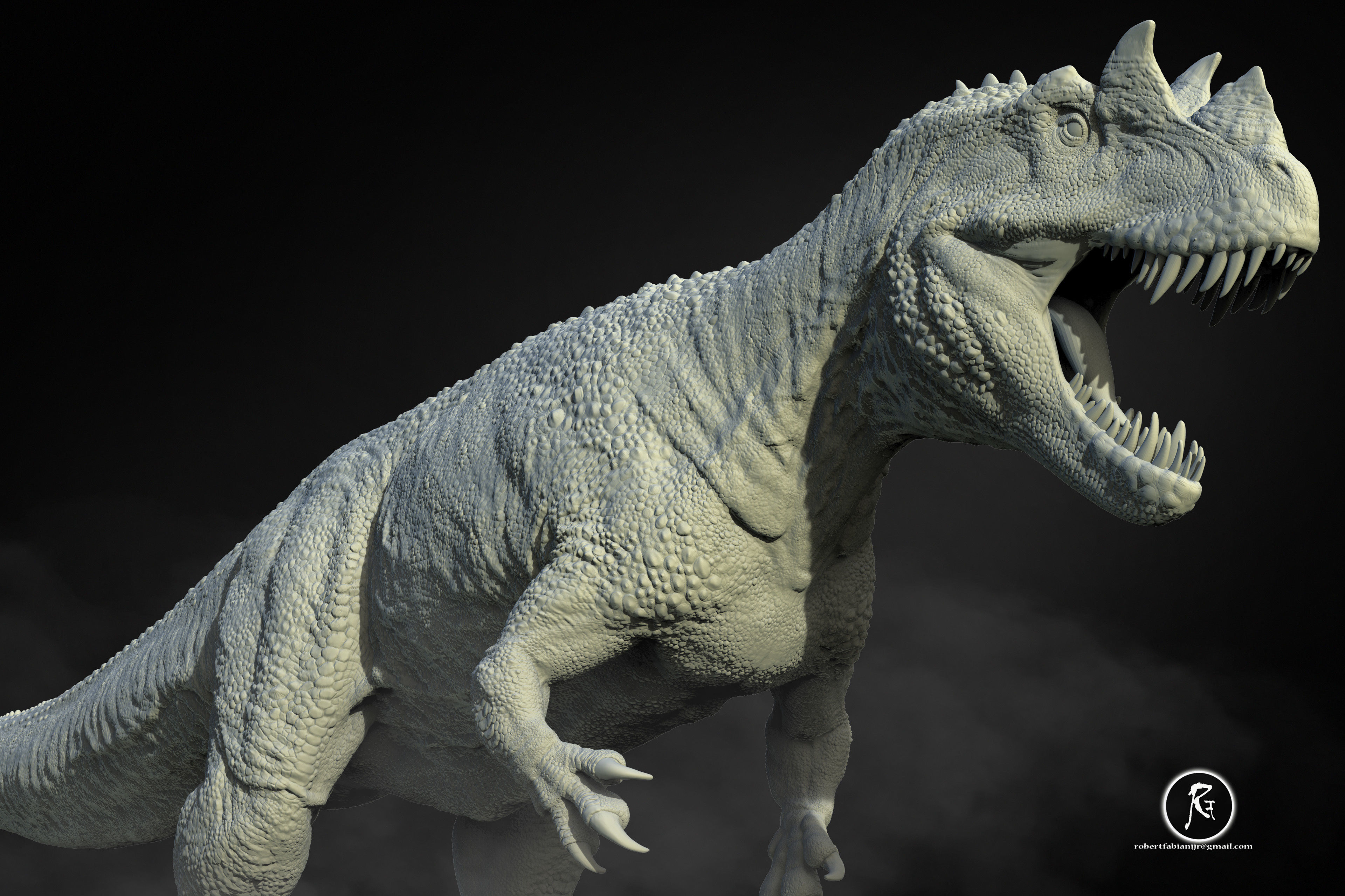 Ceratosaurus 3D model 3D printable | CGTrader