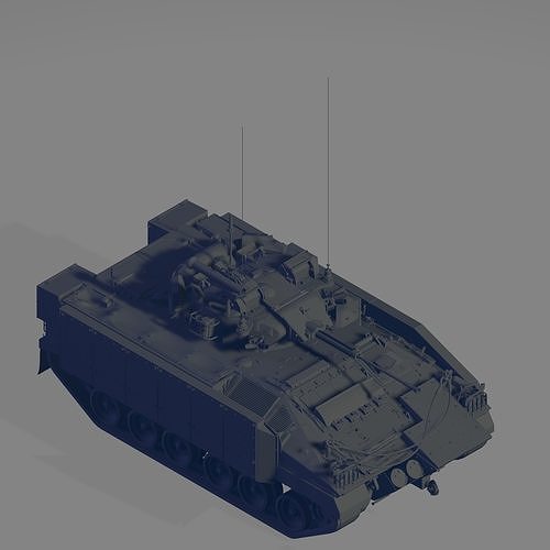 Warrior FV510 3D model | CGTrader