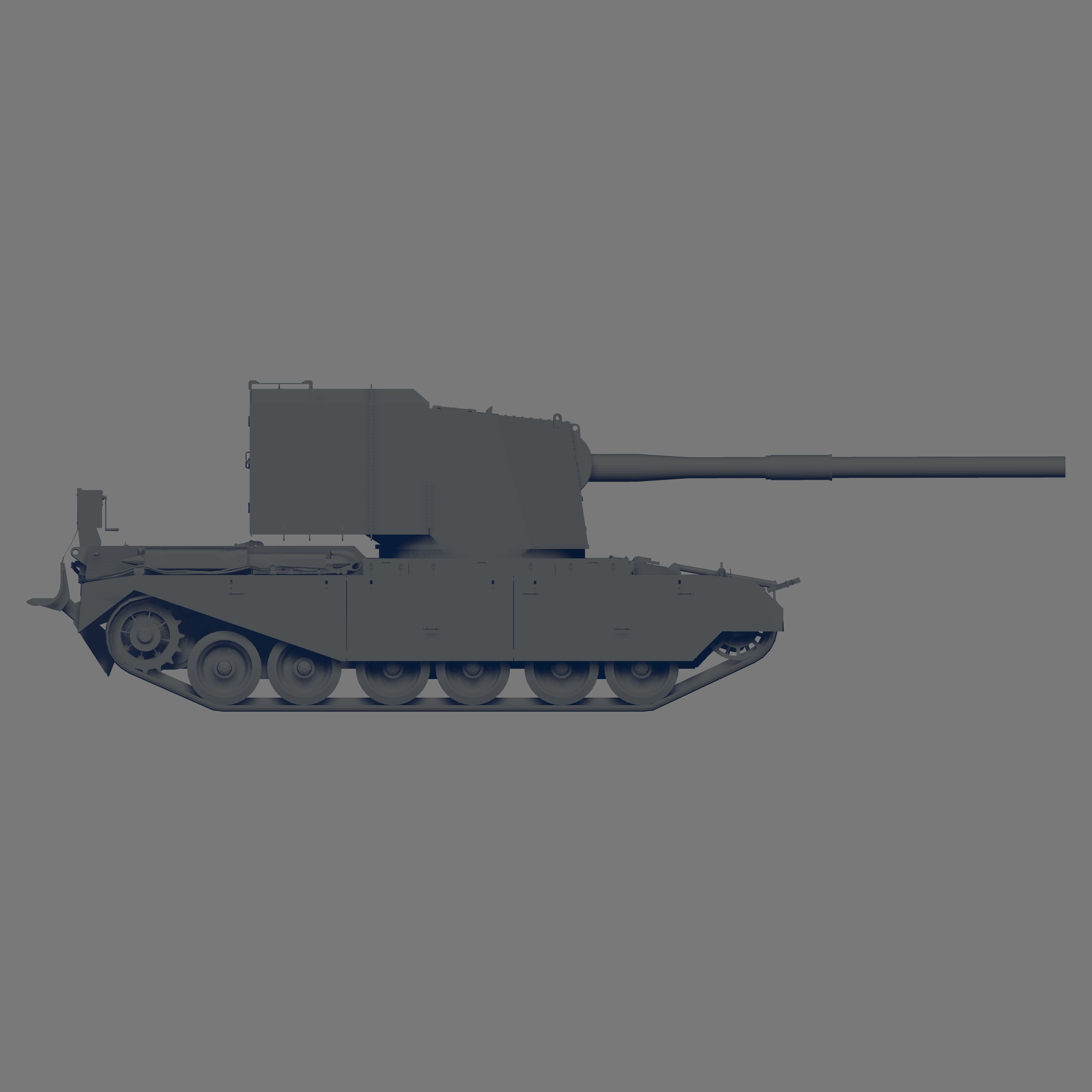 FV4005 Stage II 3D model | CGTrader