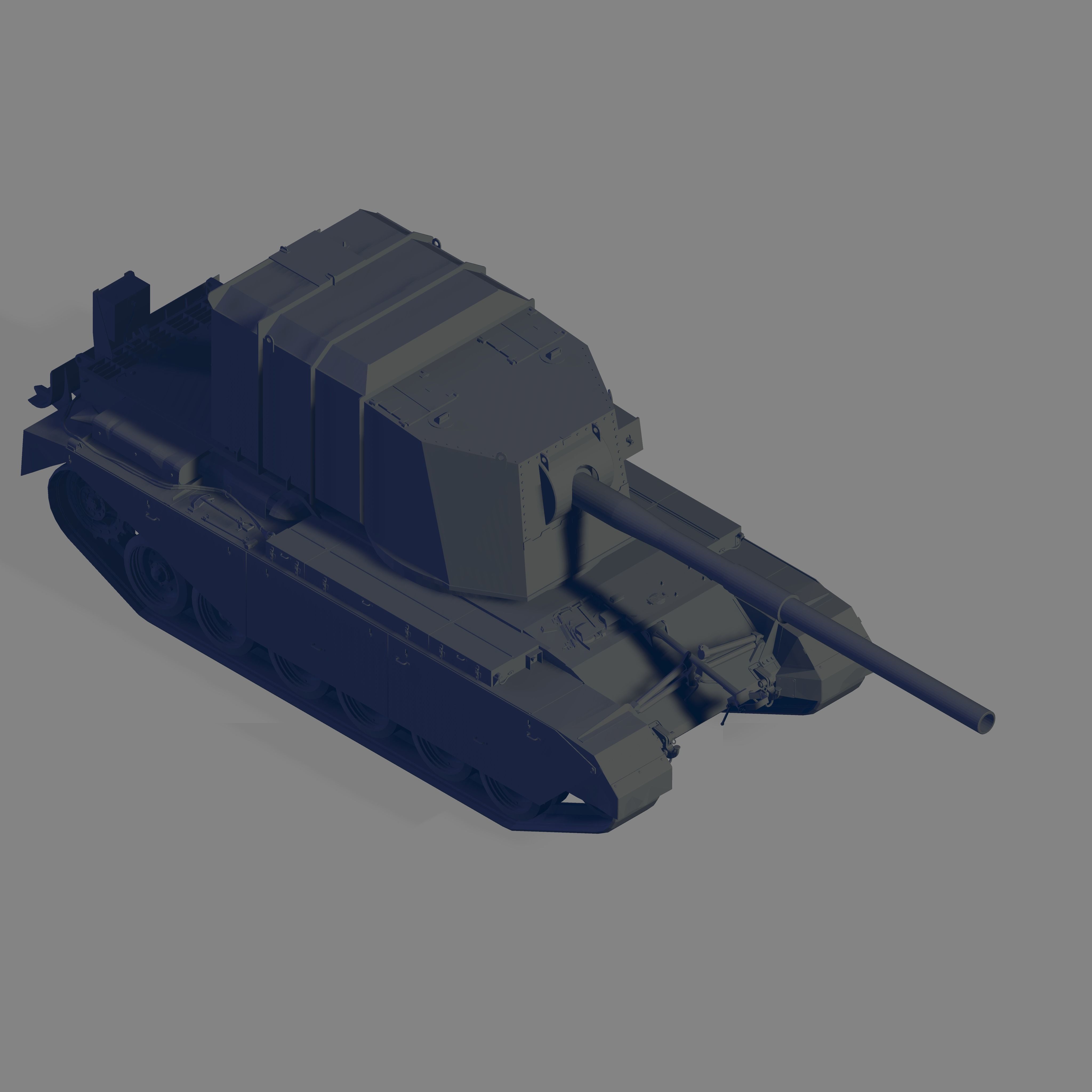 FV4005 Stage II 3D model | CGTrader