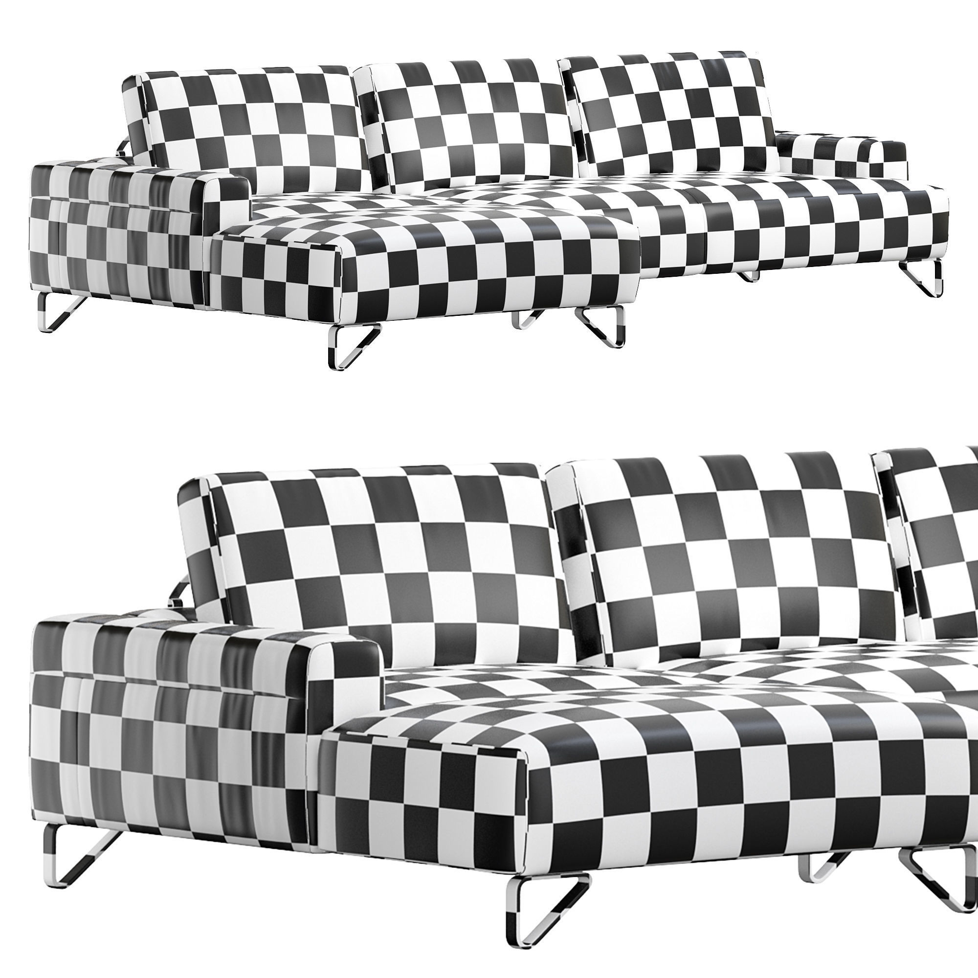 Fly sofa by Natuzzi 3D model | CGTrader