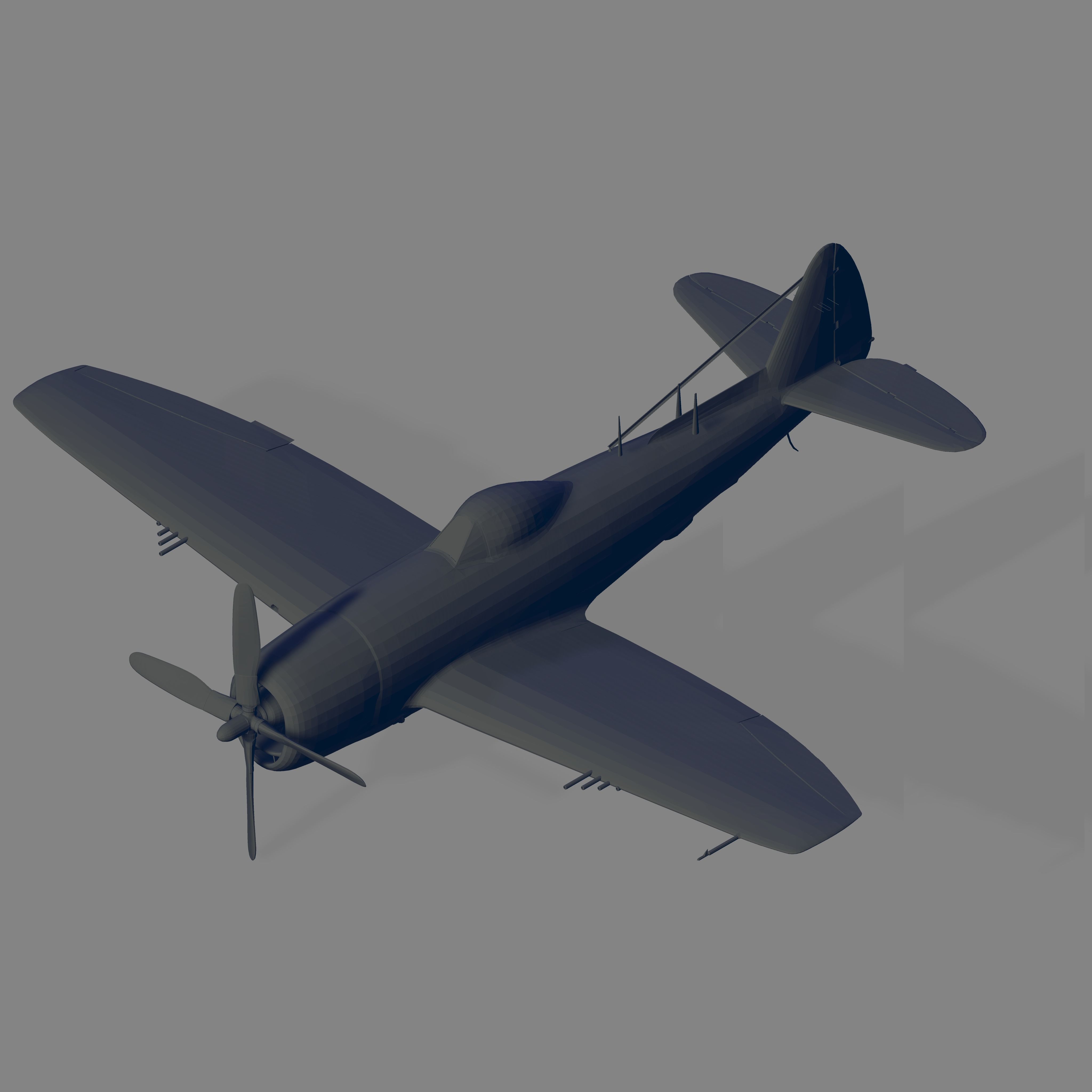 P-47N-15 Thunderbolt 3D model | CGTrader