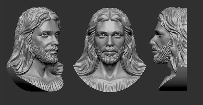 JESUS 3D model 3D printable | CGTrader
