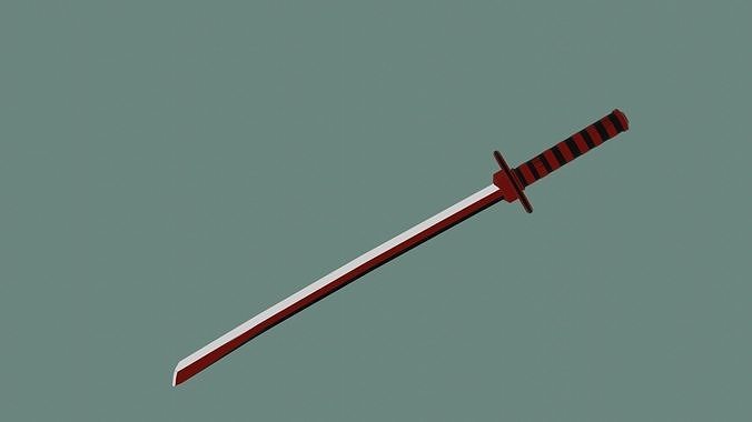 Texture Sword VR / AR / low-poly | CGTrader