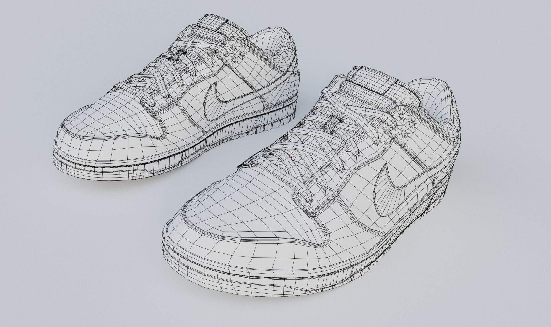3D model Nike Dunk Low Variety Pack VR / AR / low-poly | CGTrader