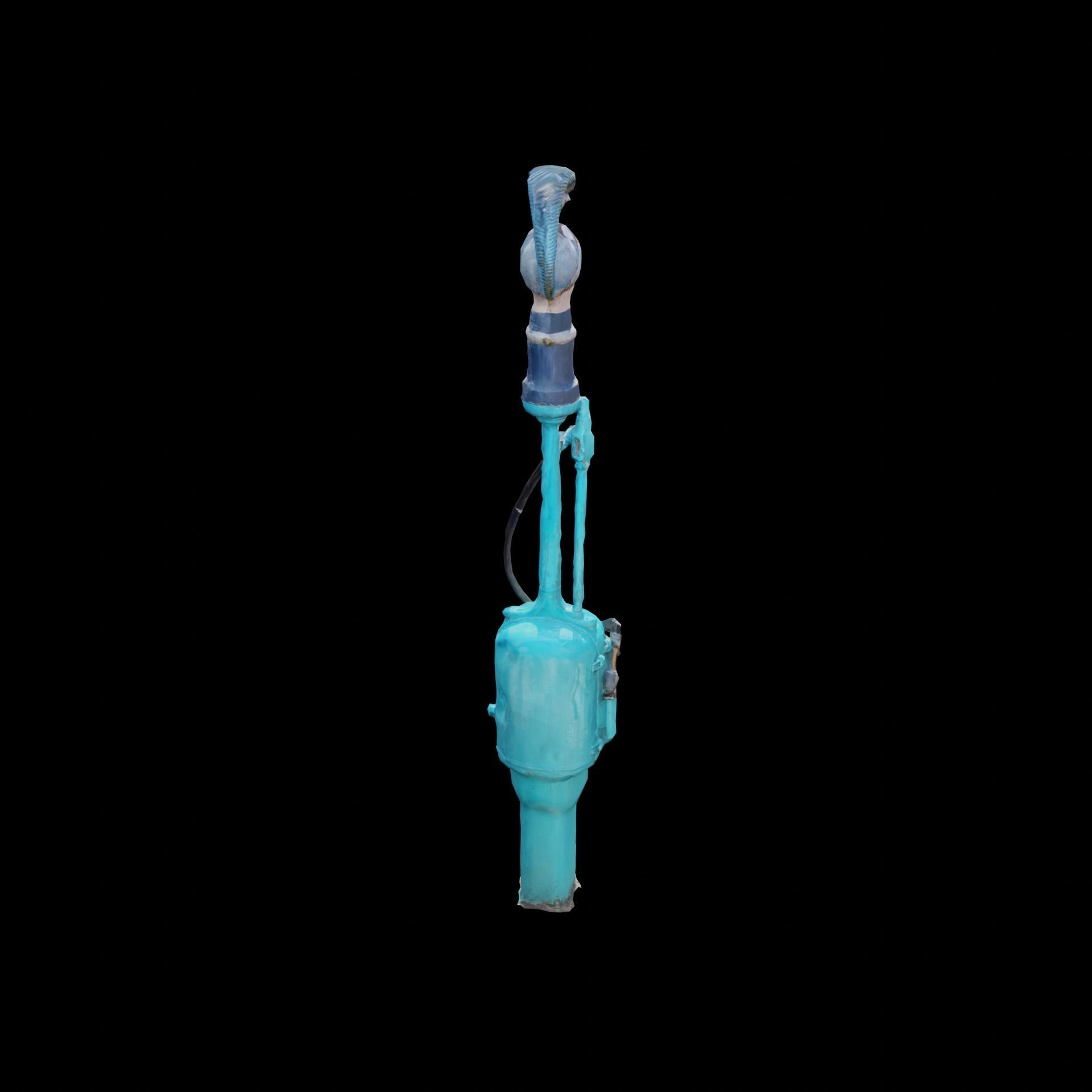 Fancy fuel pump 3D scan 3D model | CGTrader