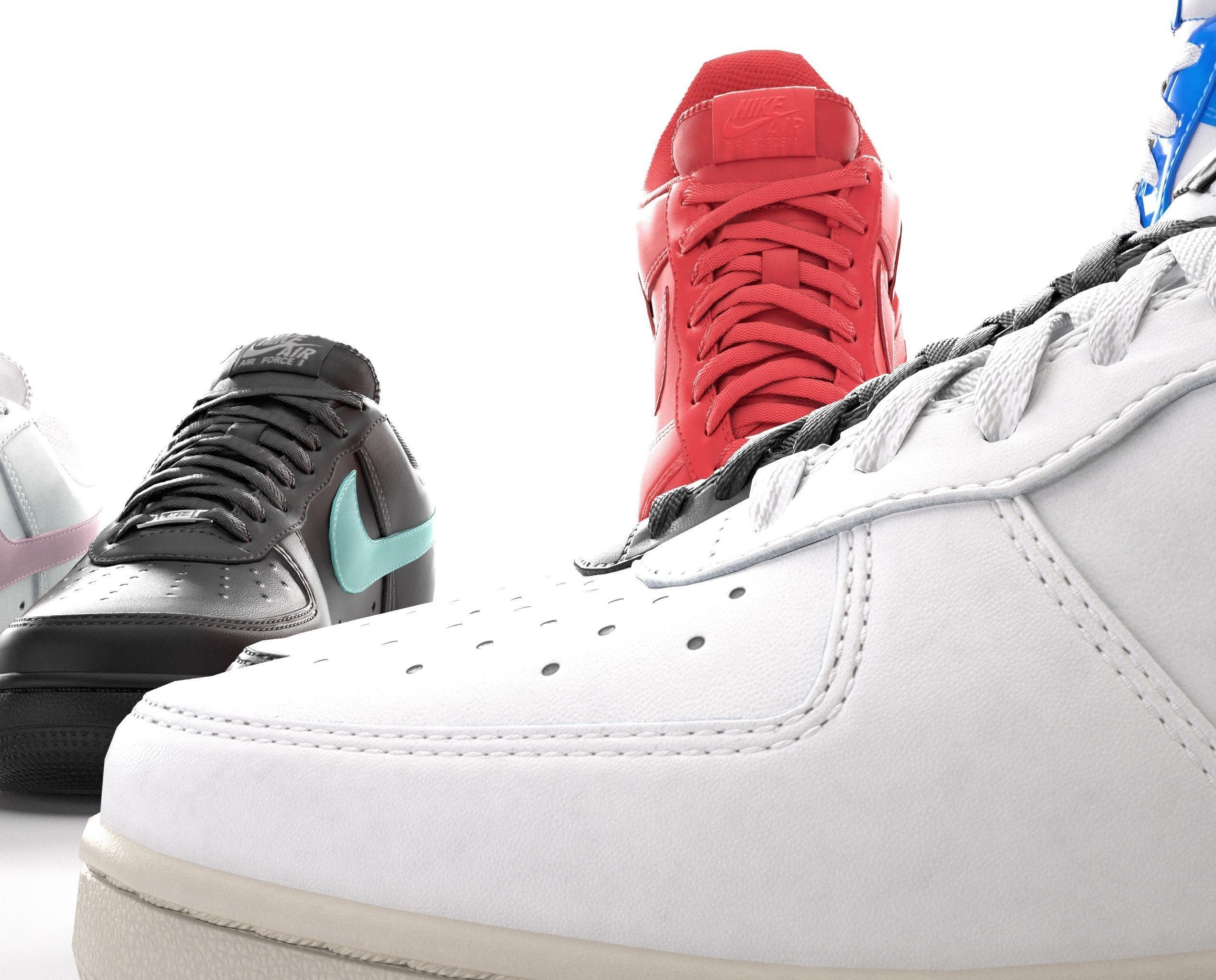 3D model Air Force 1 Variety Pack VR / AR / low-poly | CGTrader