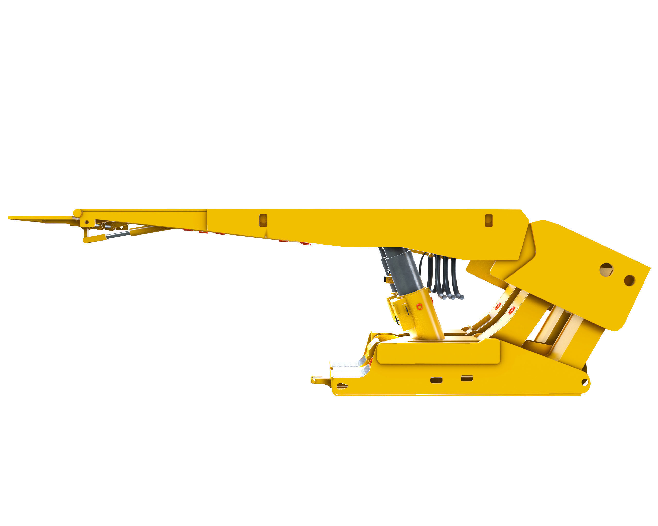 3D model Longwall Mining Roof Support VR / AR / low-poly | CGTrader