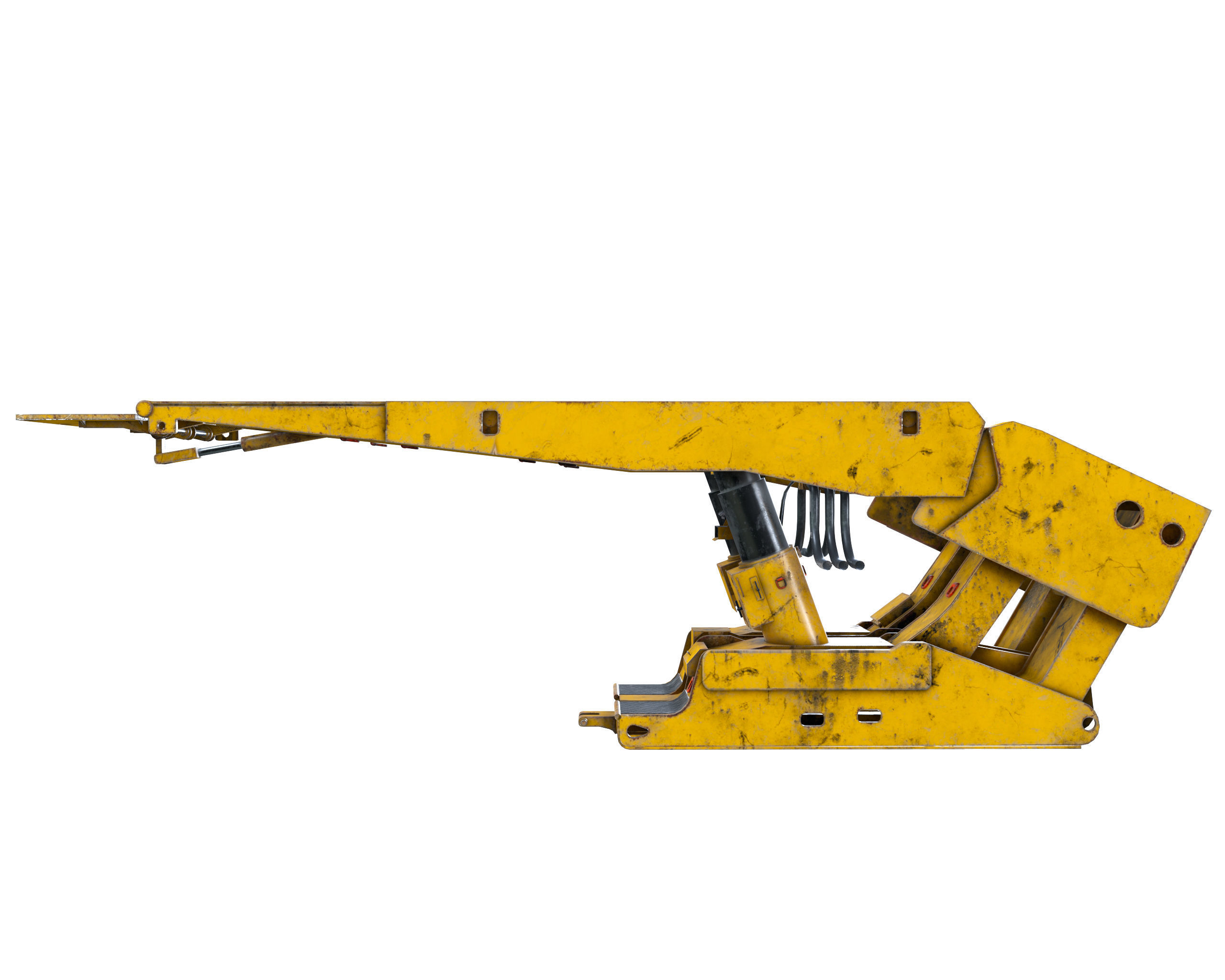 3D model Longwall Mining Roof Support VR / AR / low-poly | CGTrader