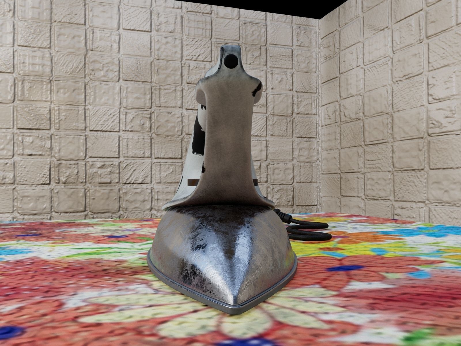 Rare cozy from the GDR free 3D model | CGTrader