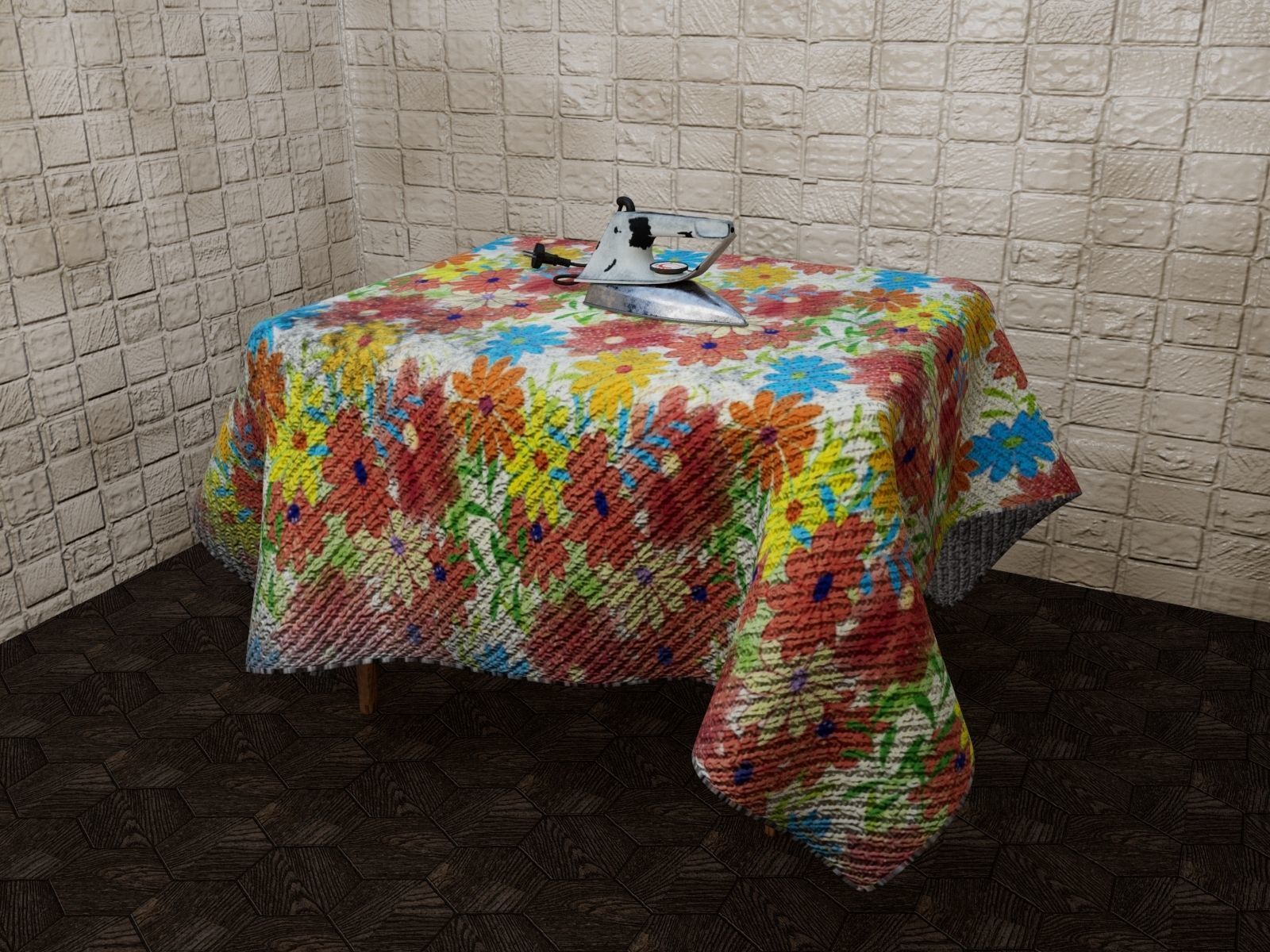 Rare cozy from the GDR free 3D model | CGTrader