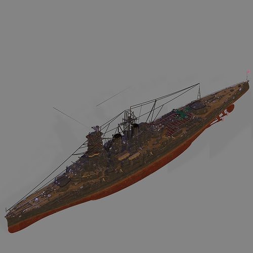 IJN Kongo 3D model | CGTrader