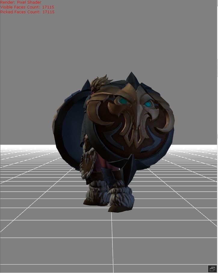 3D model Baxia Wild Totem Skin VR / AR / low-poly | CGTrader