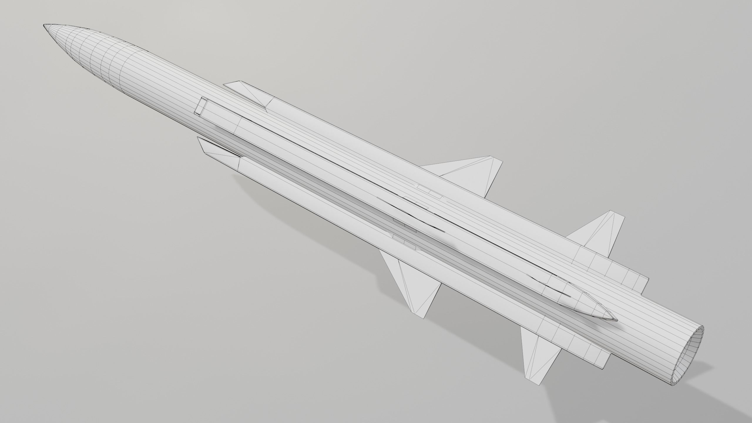 Eagle Strike YJ 12 anti ship missile PBR 4K texture 3D model | CGTrader