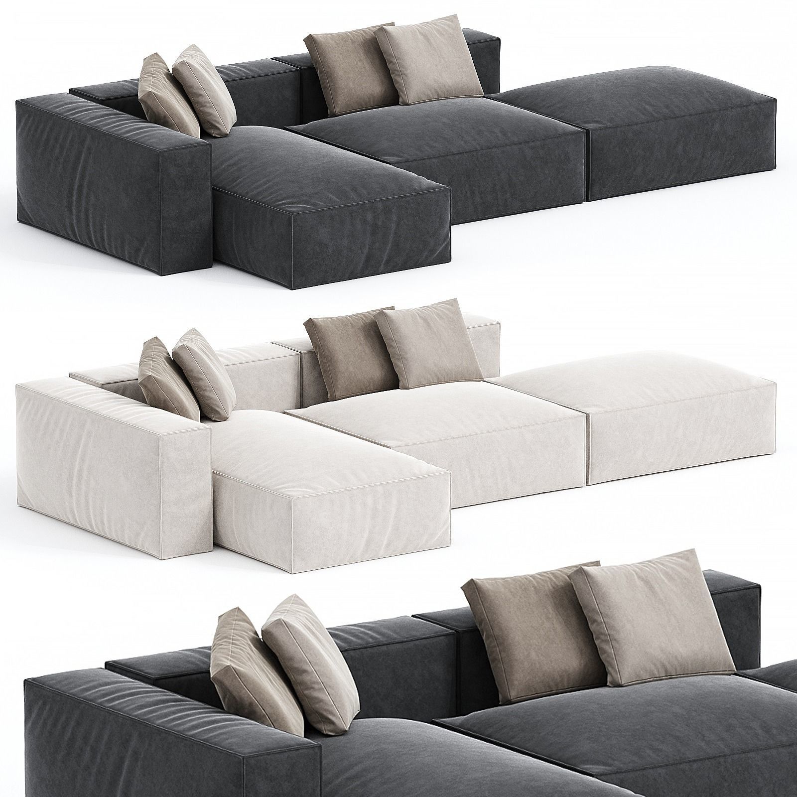 Cosima sofa 3D model | CGTrader
