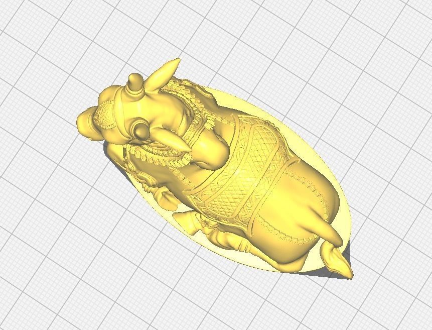 Full Nandi Bull 3D model 3D printable | CGTrader