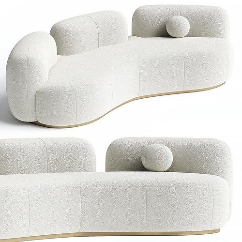 TATEYAMA XL Sofa By Secolo 3D model | CGTrader