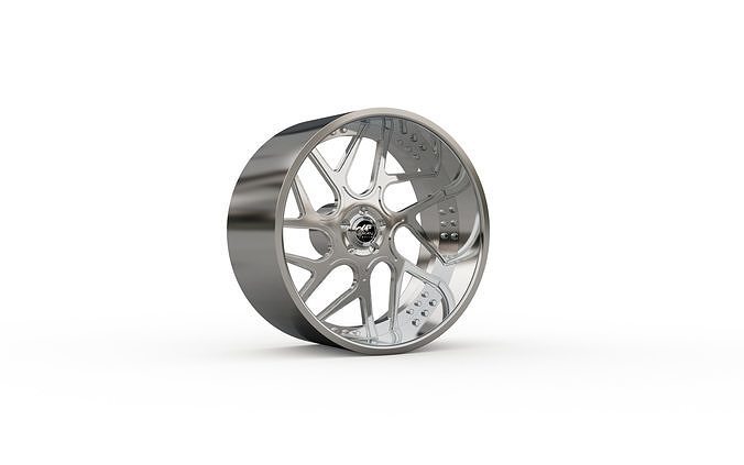 AMANI FORGED Apollo WHEEL 3D model 3D printable | CGTrader