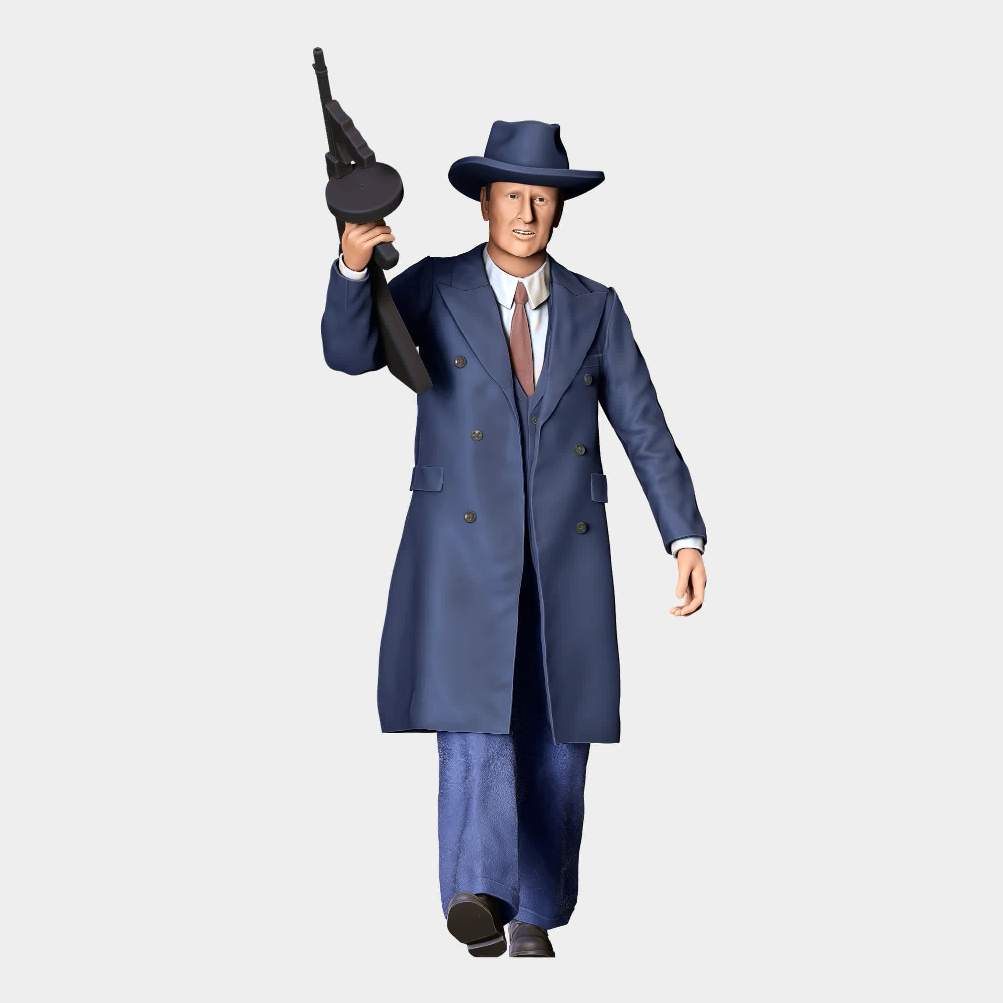 N2 GANGSTER OR MAFIA PEAKY BLINDERS LUCA CHANGRETTA 3D model 3D ...