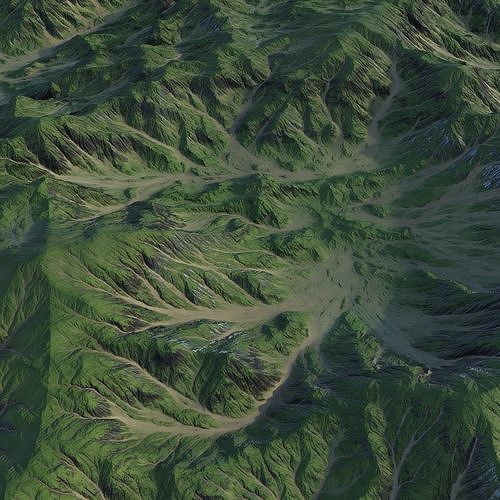 3D model Landscape 92 VR / AR / low-poly | CGTrader