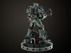 Fallout T60 Battle Pose 3D model 3D printable | CGTrader