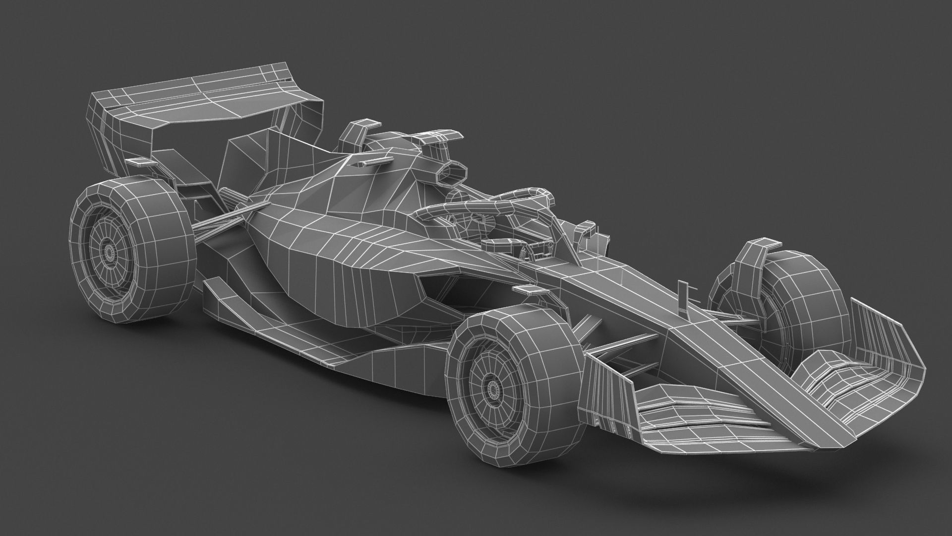 Formula 1 F1 Race Car concept 3D model | CGTrader
