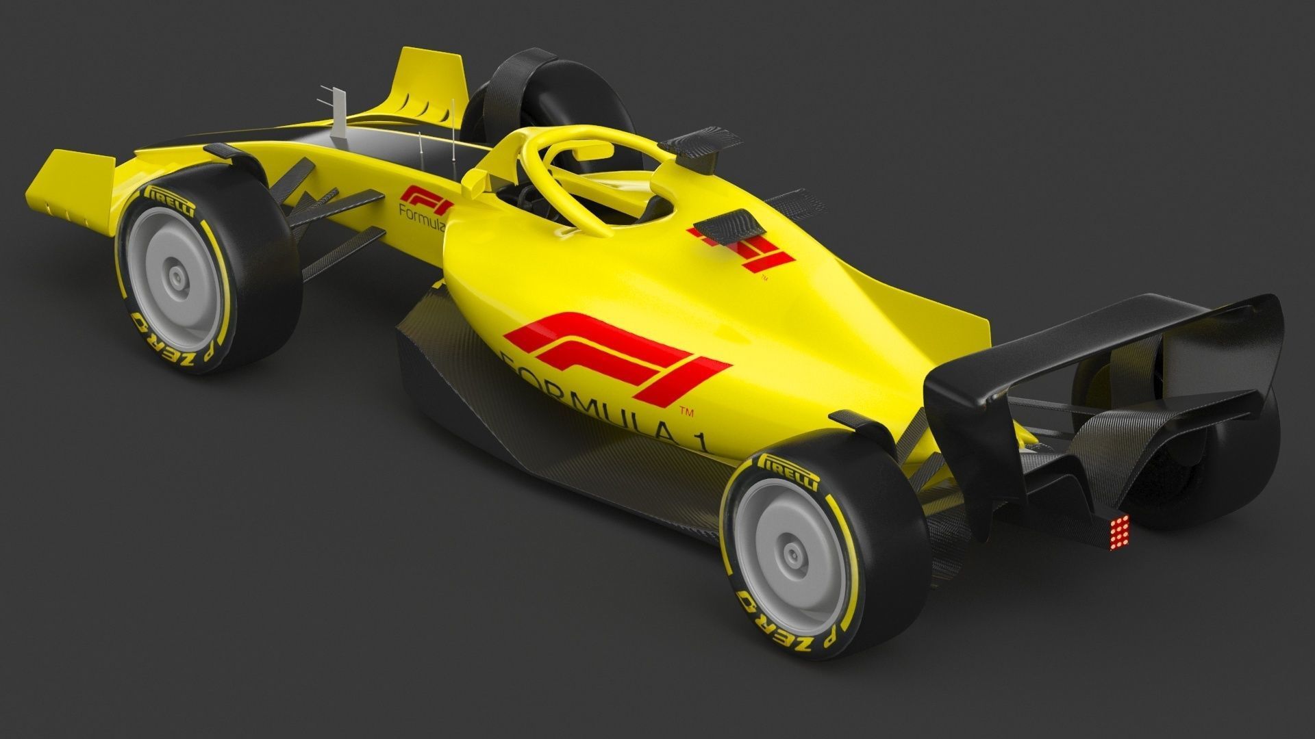 Formula 1 F1 Race Car 3D model | CGTrader