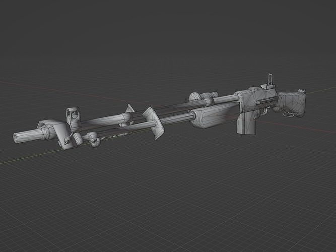 3D model BAR M1918 A2 VR / AR / low-poly | CGTrader