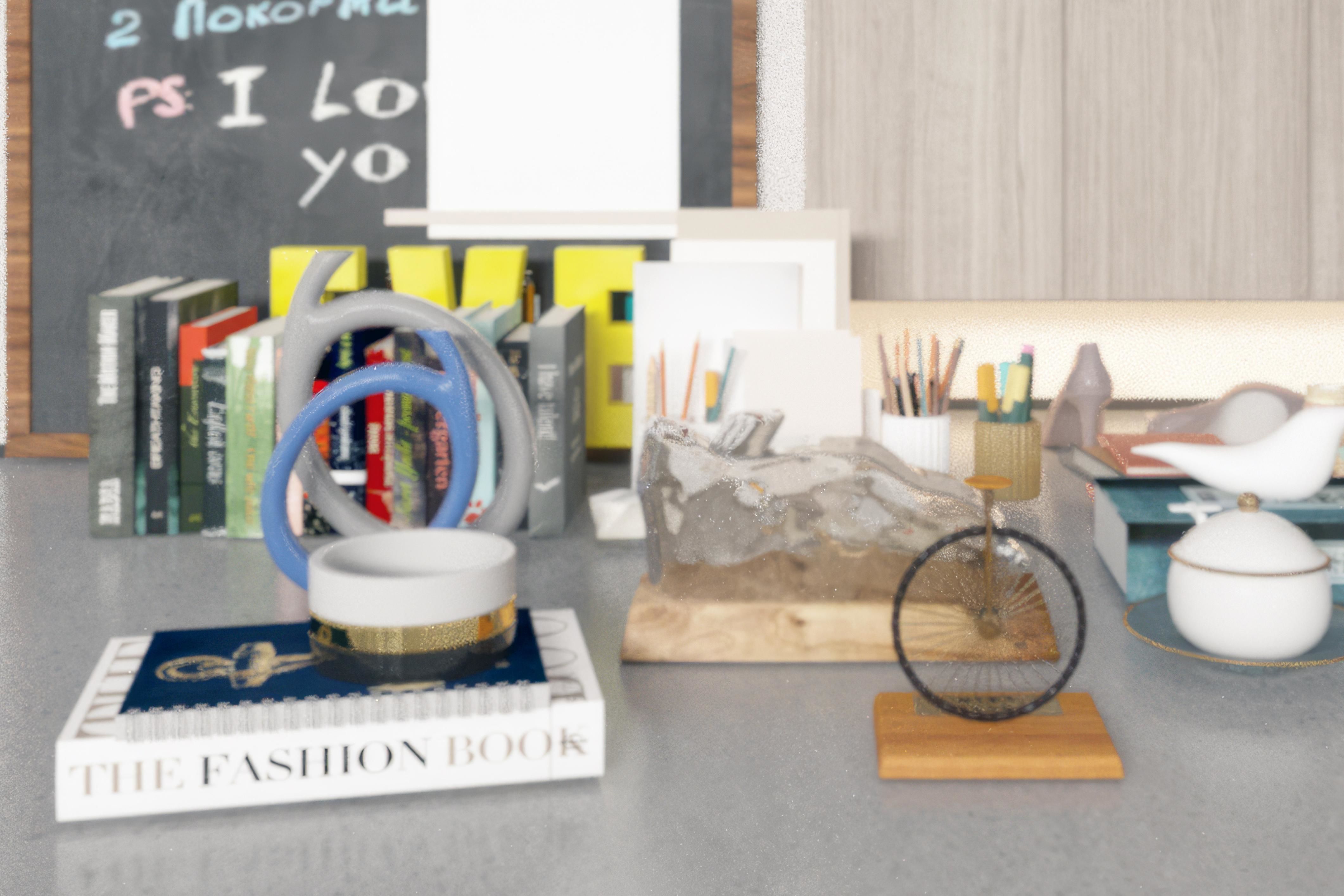 Stationery Decoration Modern 3D model | CGTrader