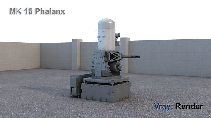 MK 15 Phalanx 3D model | CGTrader