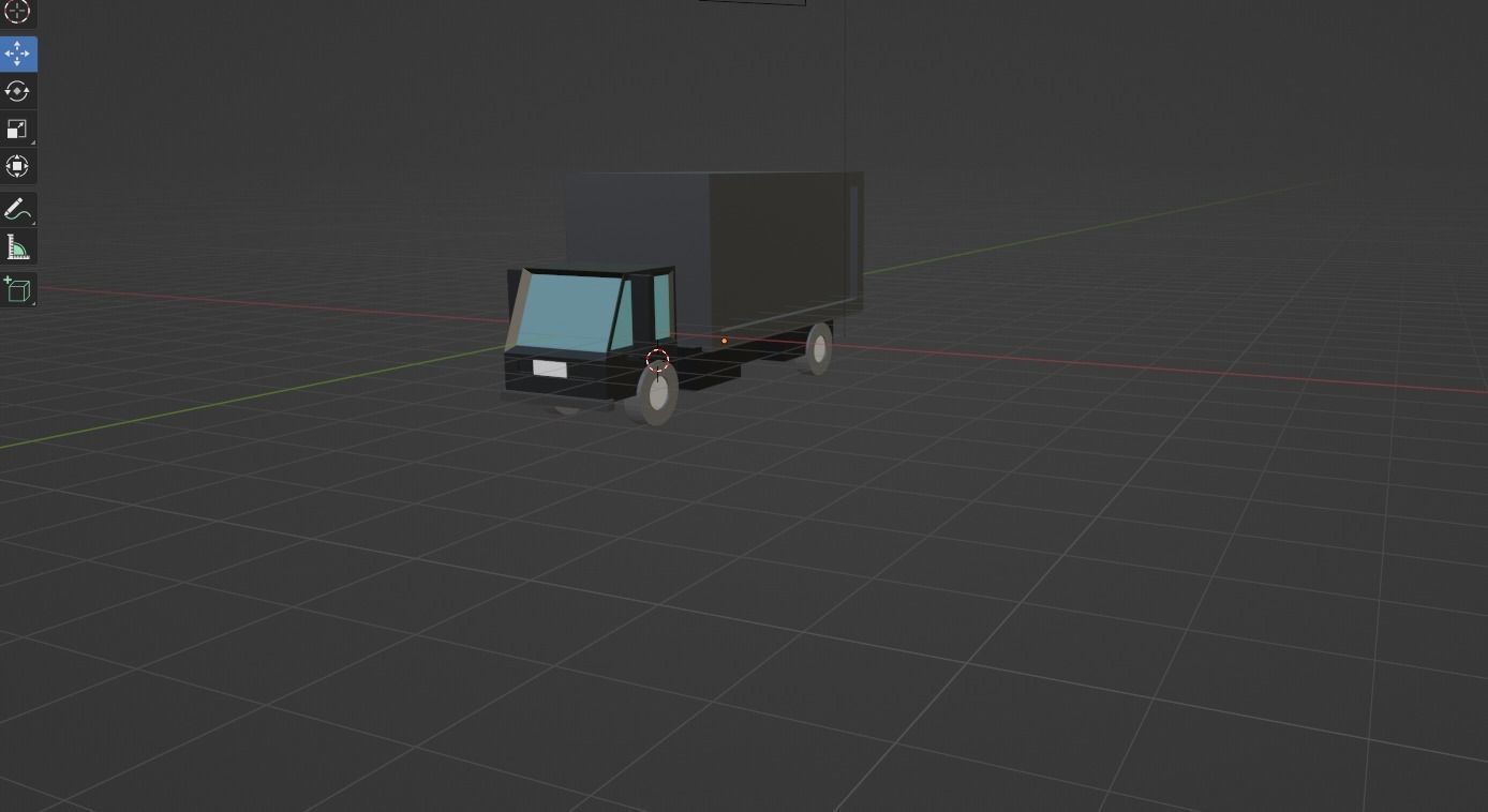 truck modeling 01 3D model | CGTrader