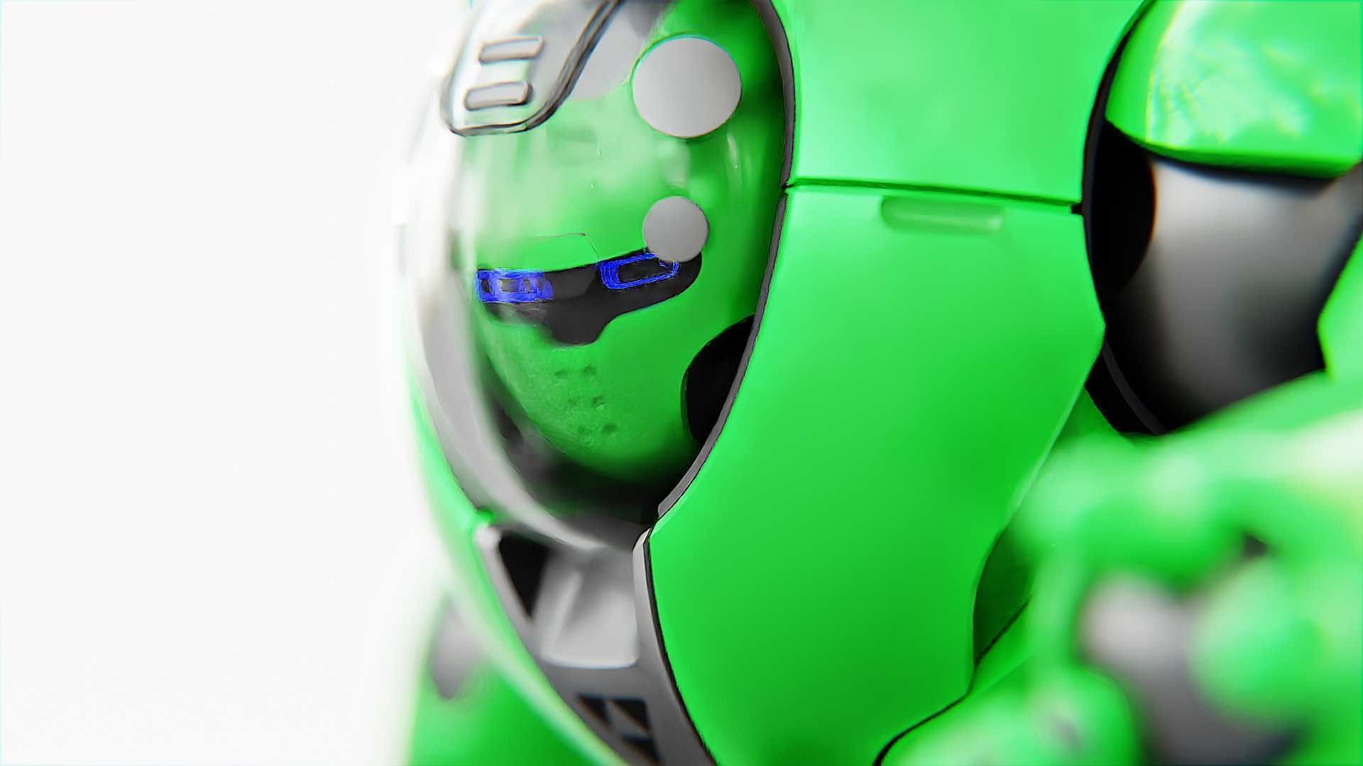 ASTRONAUT BOT V-3000 RIGGED 3D model rigged | CGTrader