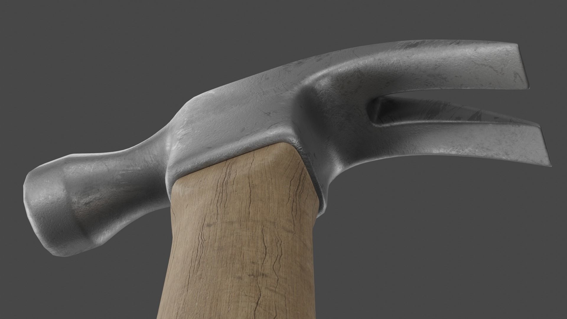 Claw Hammer PBR Model 3D model | CGTrader