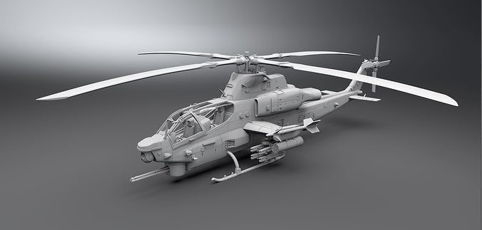 Ah1z Viper Scale model 3D model 3D printable | CGTrader