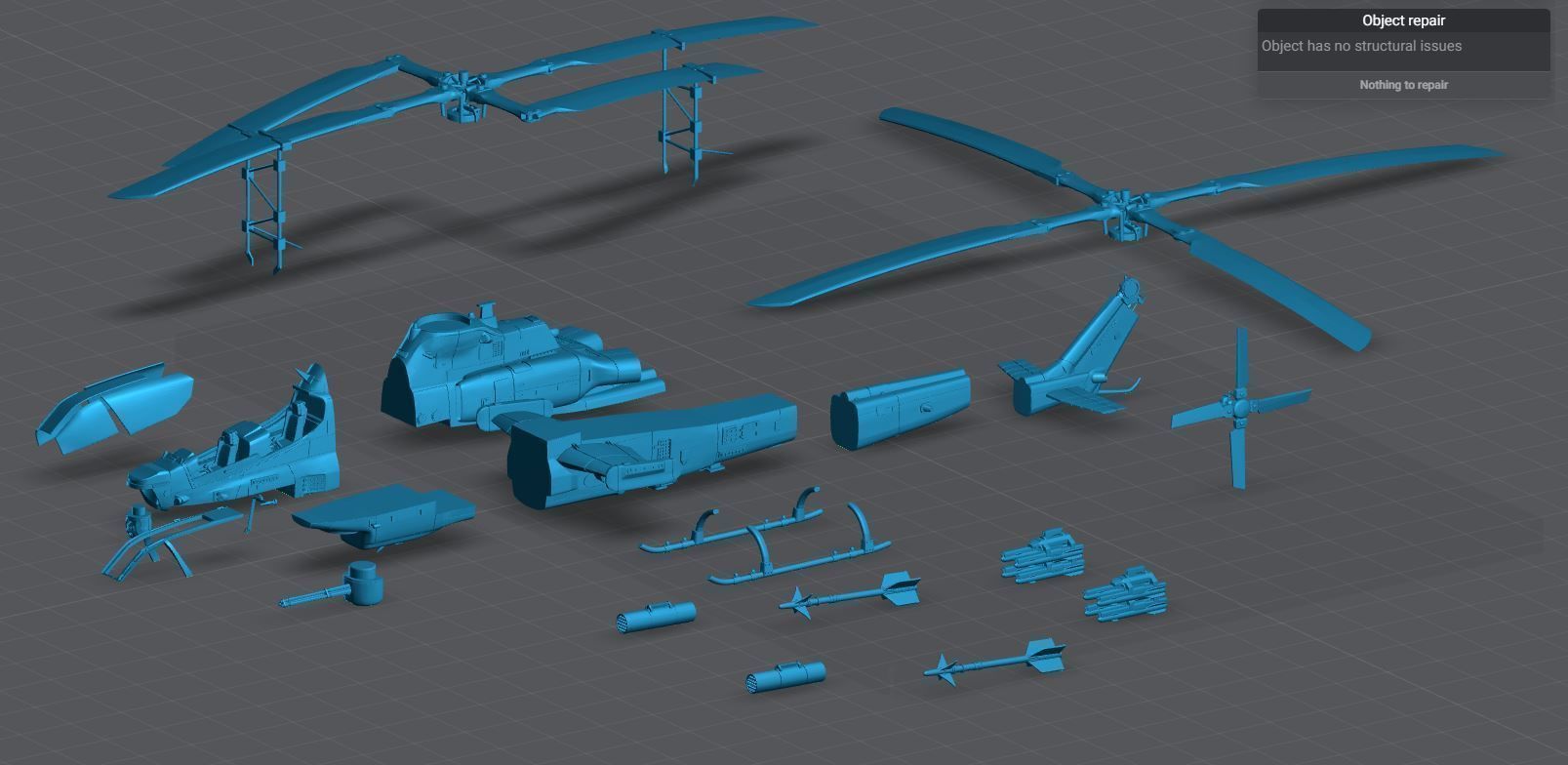 Ah1z Viper Scale model 3D model 3D printable | CGTrader