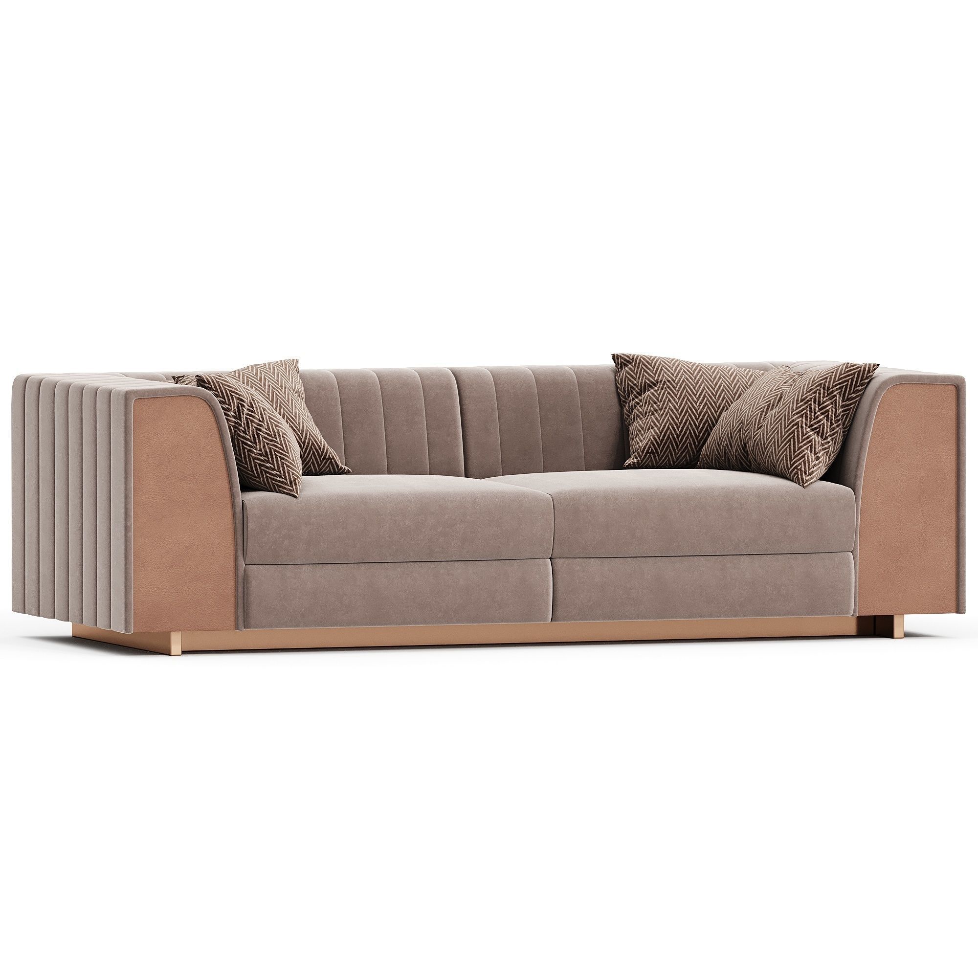 HARRY Velvet sofa Harry Collection By Laskasas 3d model 3D model | CGTrader