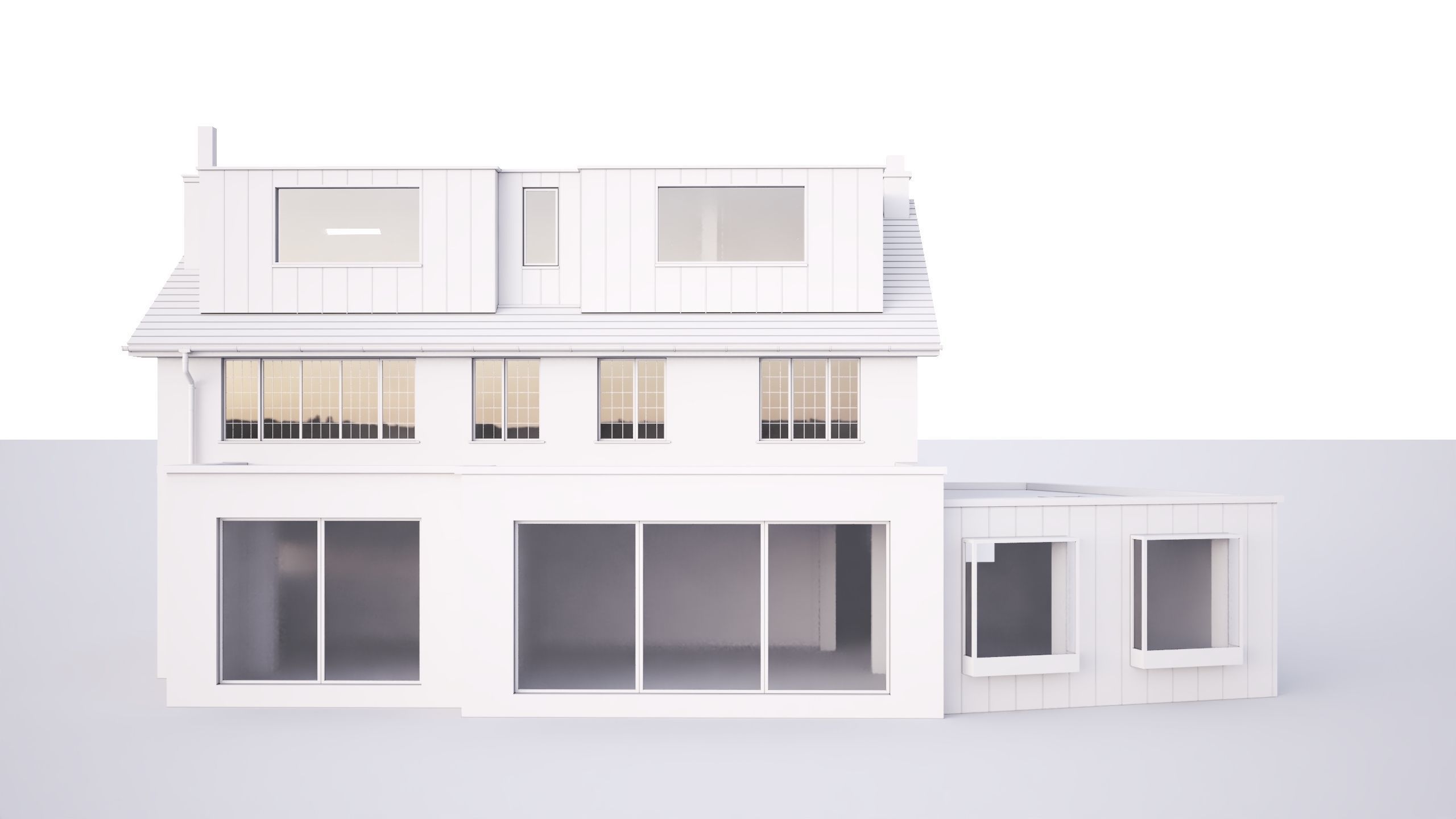 British House Garden Way 3D model | CGTrader