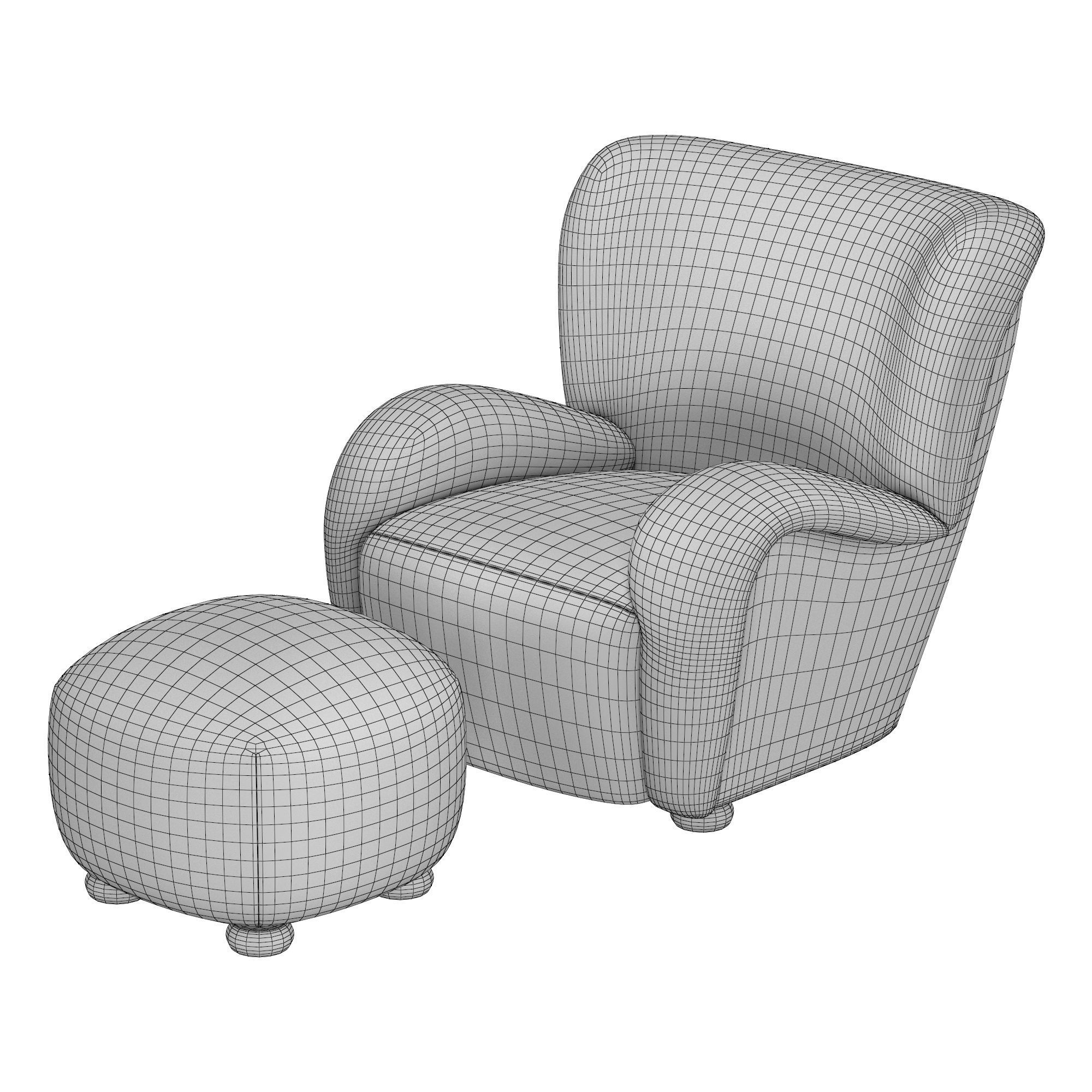 Danish Cabinetmaker Armchair 3D model | CGTrader