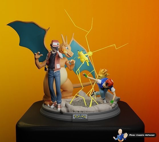 Pokemon 3D model 3D printable | CGTrader