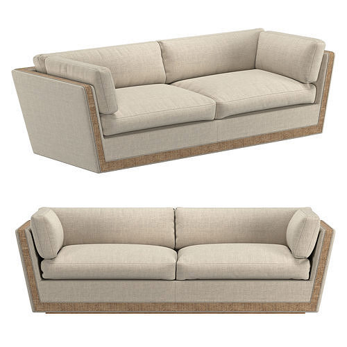 McGuire Union Sofa 3D model | CGTrader