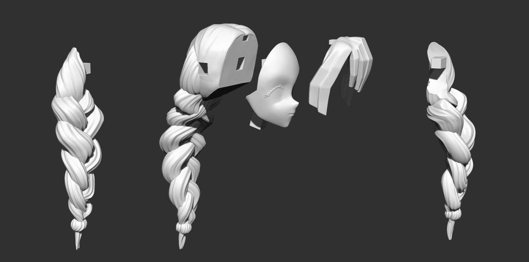 Mitsuri Kanroji 3D model 3D printable | CGTrader