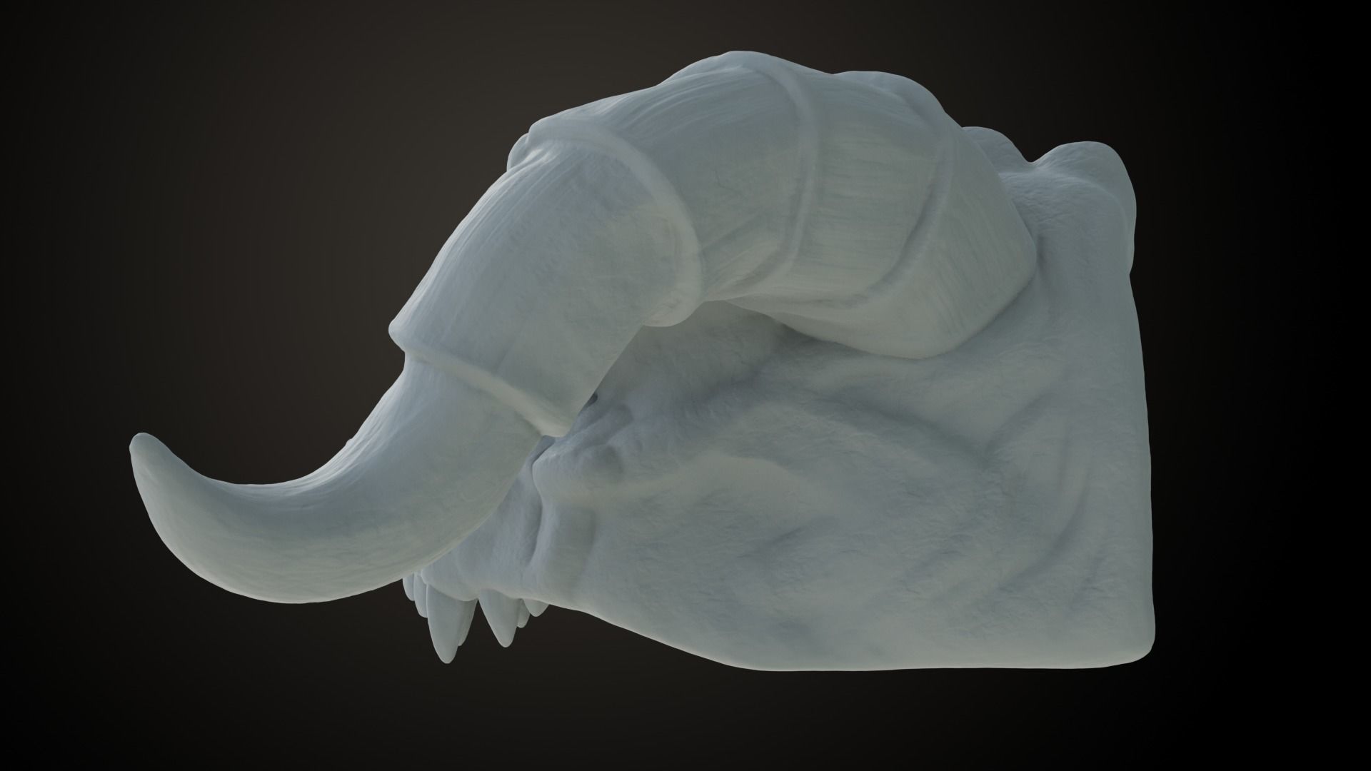 Fallout Deathclaw Head 3D model 3D printable | CGTrader