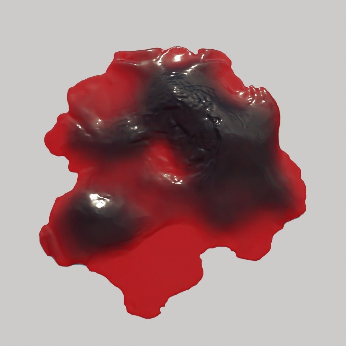 Animated Blood Spilling 7 3D model animated | CGTrader