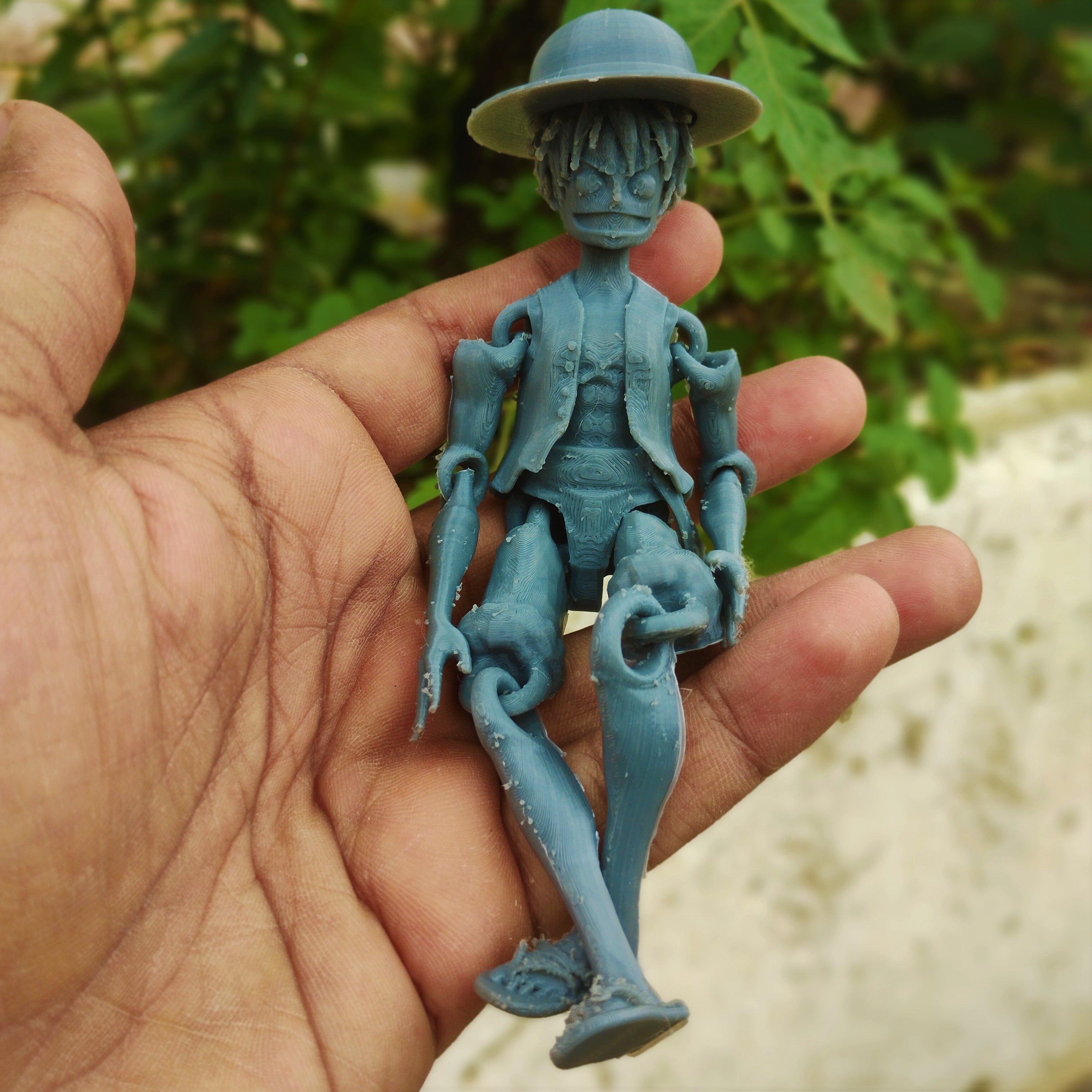 One Piece Monkey D Luffy 3D model 3D printable | CGTrader