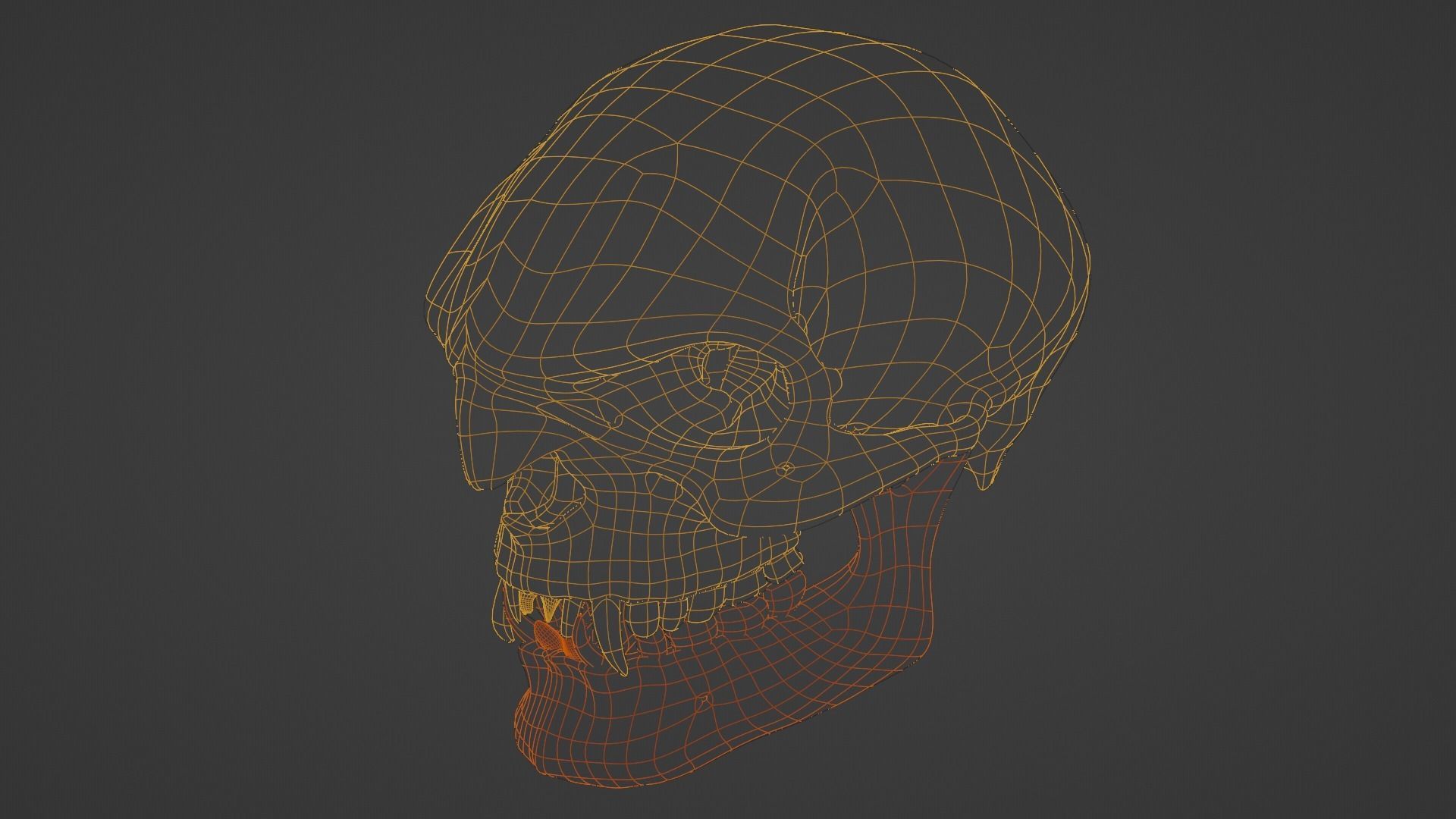 creature skull 3D model | CGTrader