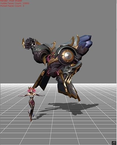 3D model Edith Celestial Safeguard Skin VR / AR / low-poly | CGTrader