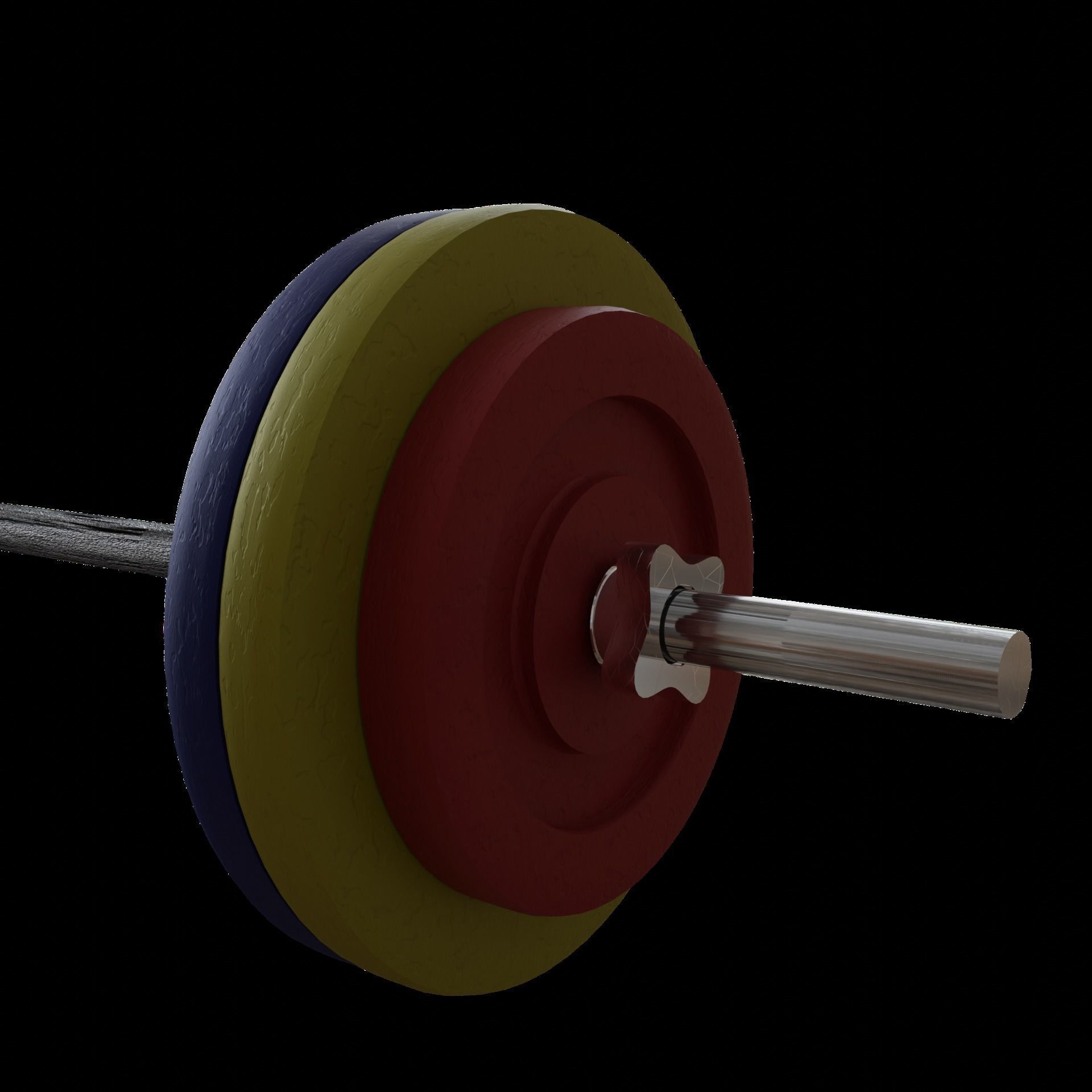 weight lift 3D model | CGTrader
